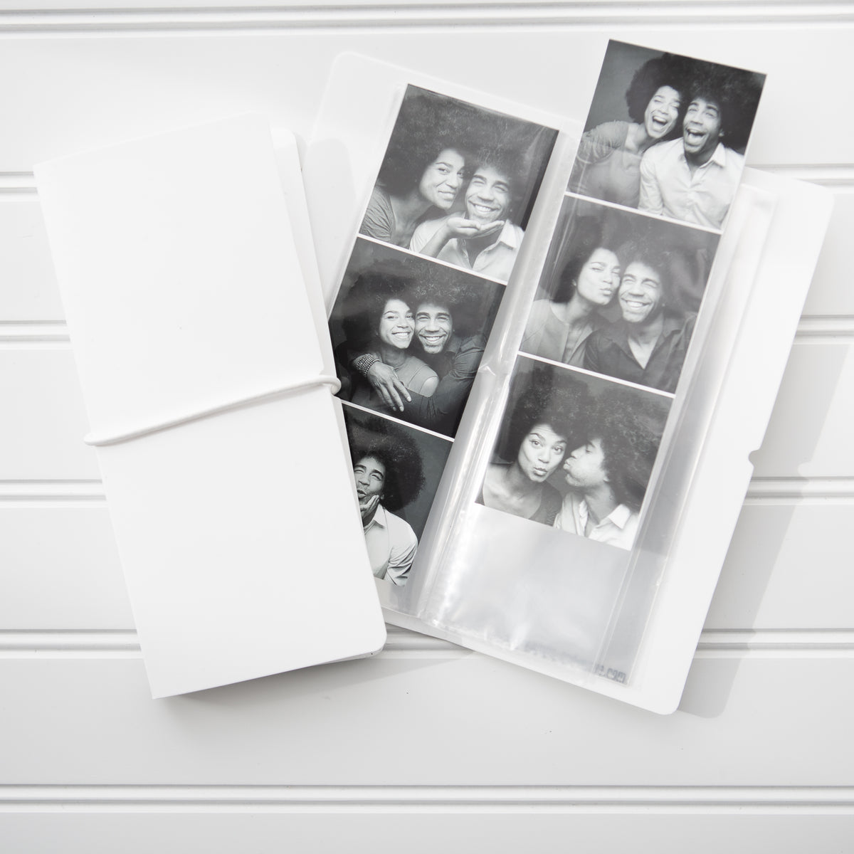 Narrow Album - WHITE, PACK OF 10 - Photo Booth Photo Album For Photobo ...